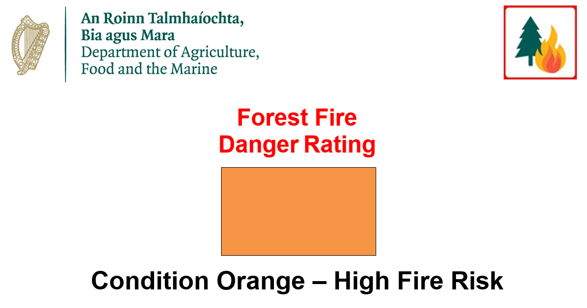 Condition Orange - High Fire Risk
