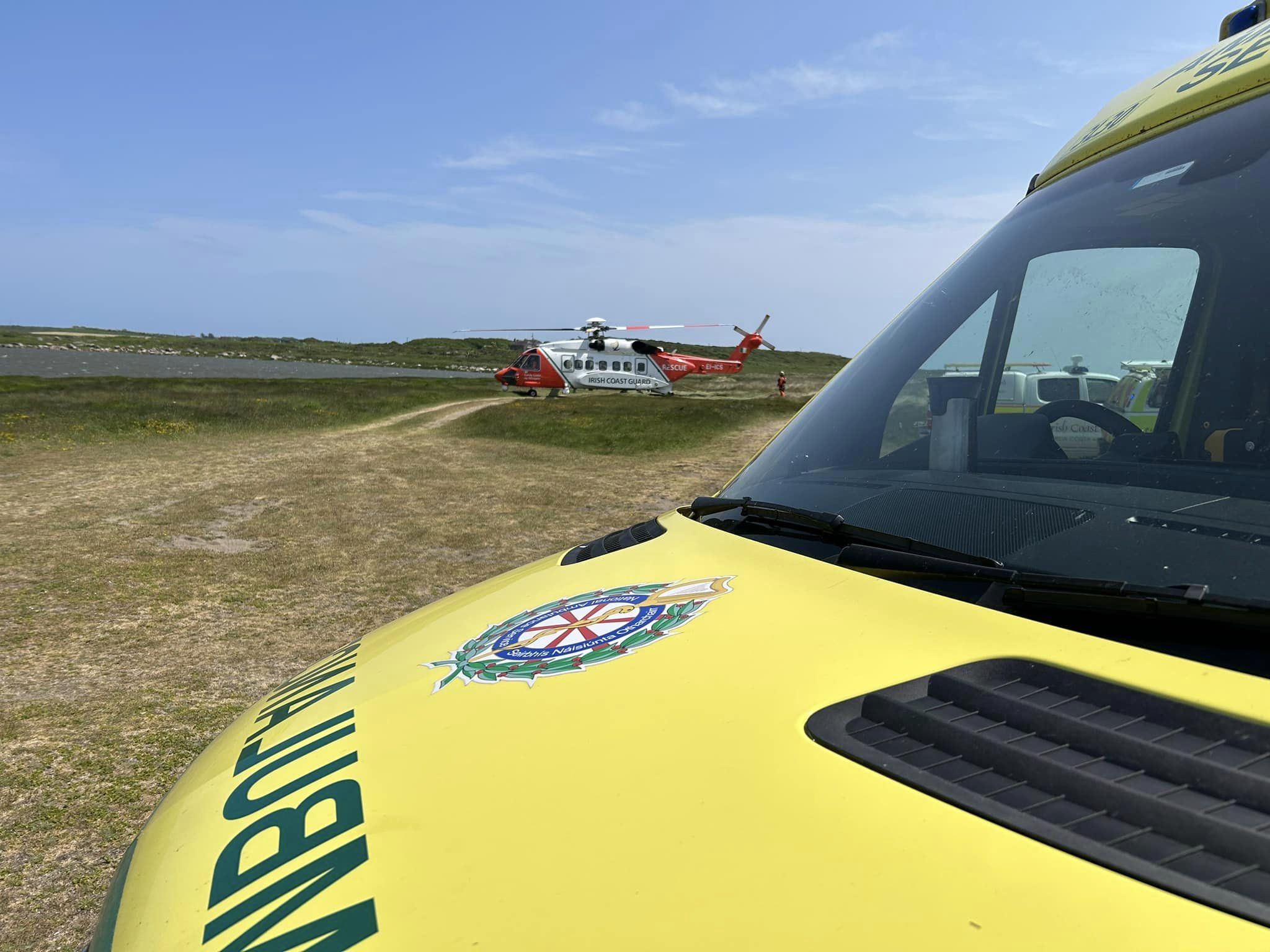 Kite surfer airlifted from Wexford