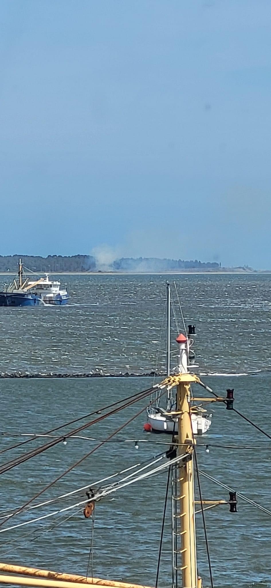 Fire service return to a blaze in Raven Point