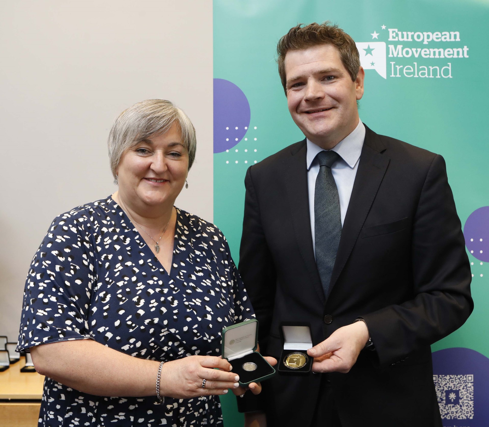Gorey woman honoured by Minister for European Affairs Peter Burke in ...