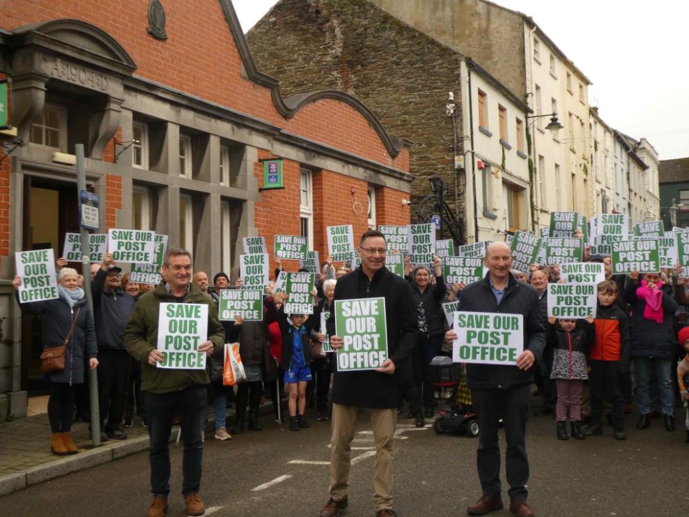 Further protests planned after 'Save Our Post Office' rally in New Ross