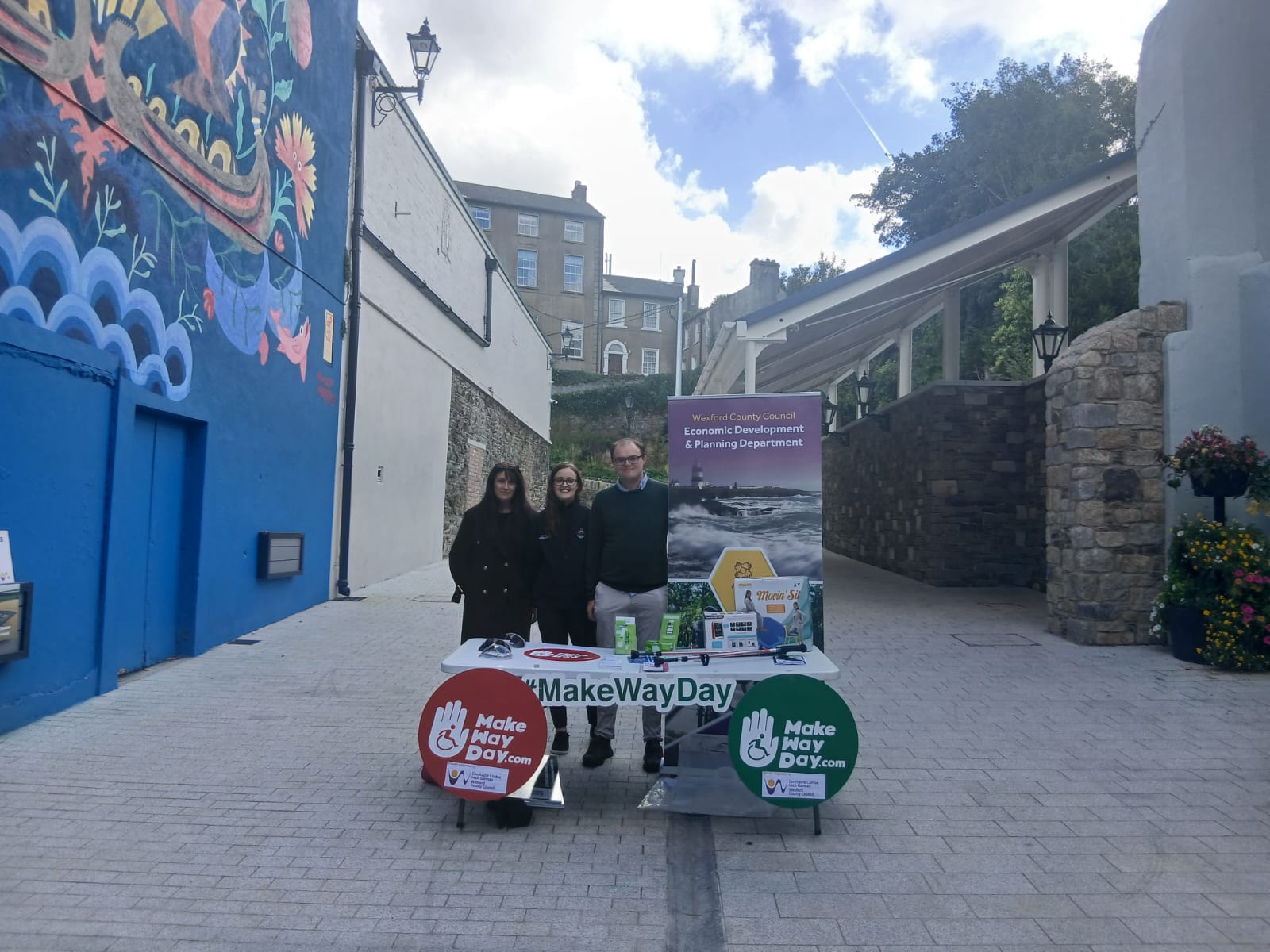Make Way Day 2025 Popup Information Stand – A Success in New Ross